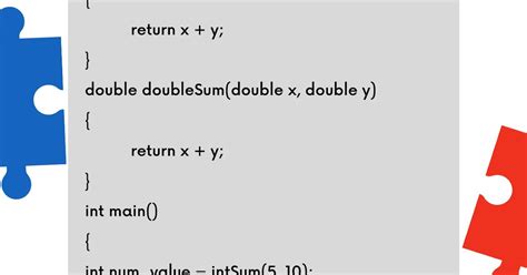 Tccicomputercoaching Function Overloading In C With Example