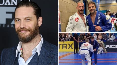 تام هاردی قهرمان مسابقات جوجیتسو شد و مدال طلا گرفت