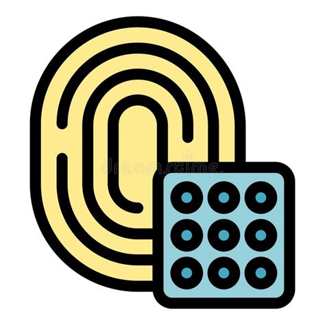 Fingerprint Security System Access With Password Showing Identity