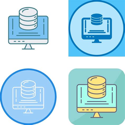 Data Storage Icon Design 44179456 Vector Art At Vecteezy