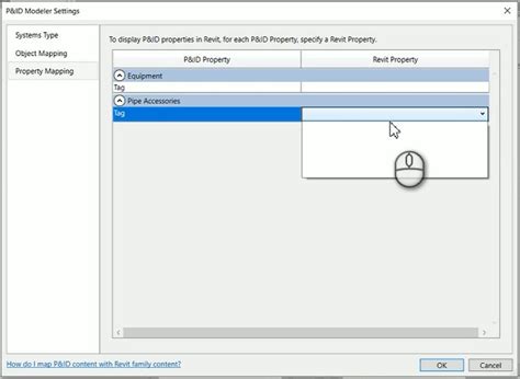 How To Map Pandid Properties To Revit Parameter In Revit Pandid Modeler
