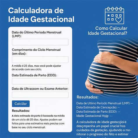 Calculadora Idade Gestacional Métodos E Ferramentas Para Acompanhamento