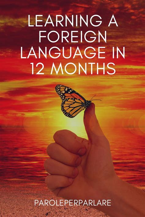 learning a foreign language in 12 months learn a new language
