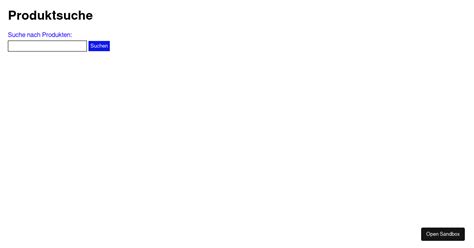 Test Codesandbox
