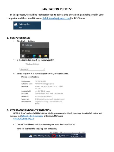 sanitation process pdf windows registry utility software