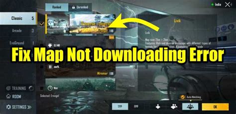 BGMI How To Fix Maps Not Downloading Error In Battlegrounds Mobile India PlayerZon Blog