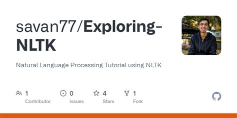 Github Savan77exploring Nltk Natural Language Processing Tutorial