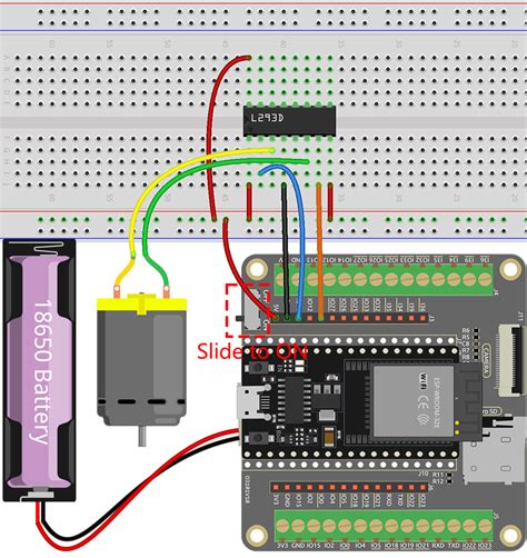4 1 motor — sunfounder esp32 starter kit documentation