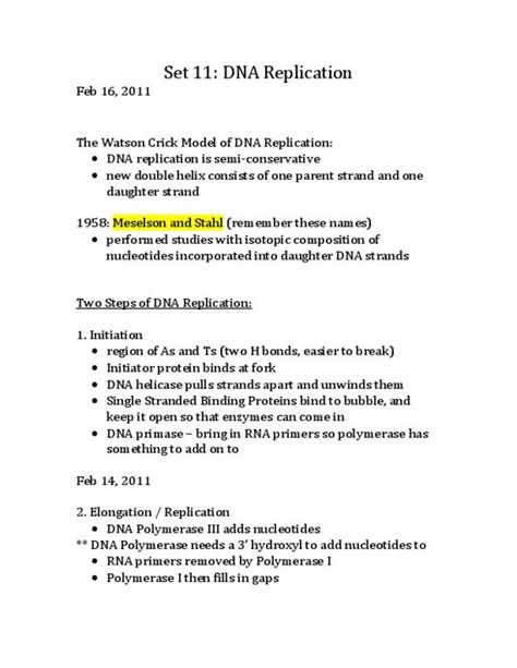 BIOL Lecture DNA Replication Goes Through Two Steps Initiation And OneClass