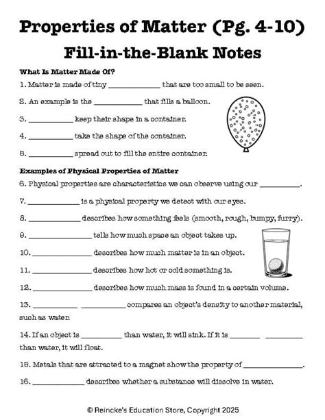 Stemscopes Texas Science 5th Grade Properties Of Matter Teks 56a 56d