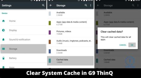 How To Clear Cache On LG G ThinQ Step By Step TechFlog