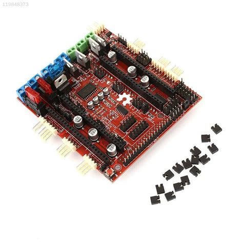 4bf8 Red Black Ramps Fd 3d Printer For Arduino Control Board Industrial And Scientific