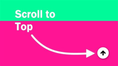 CSS JS Scroll To Top With Ease In Out Effect YouTube