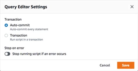 Using The Query Editor For Aurora Serverless V1 Amazon Aurora