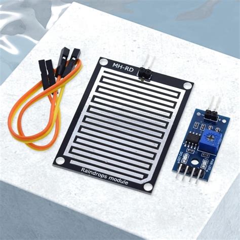 Rain Water Sensor Relay Control Module 3 3v 5v Rain Foliar Leaf Moisture Sensor Relay Module