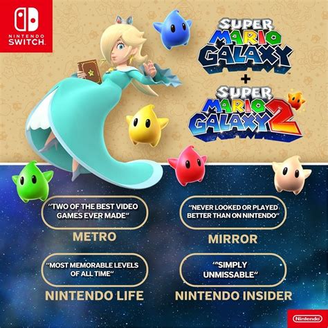 Super Mario Galaxy 1 2 Nintendo Game
