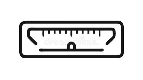 Level Indicator Icon For Measurement And Progress Vector Design