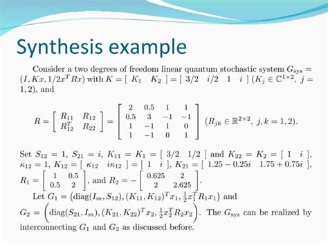Synthesis Of Linear Quantum Stochastic Systems Via Quantum Feedback