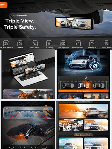 亚马逊主图a跨境详情页后视镜监控 小红书 花瓣网