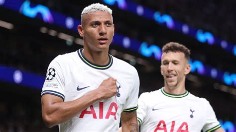 Tottenham 2 0 Marseille Richarlison Heads Home Double To Swat Aside