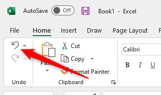 How To Undo Redo Or Repeat An Action In Microsoft Excel