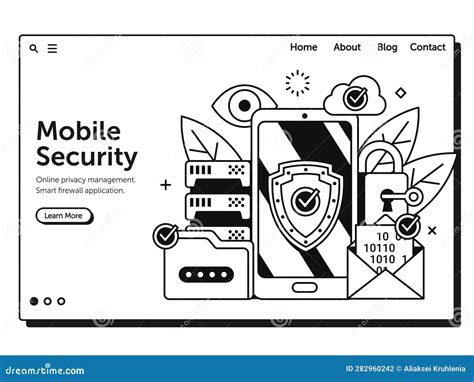 Firewall Cyber Network Security Data Encryption Binary Computer Code