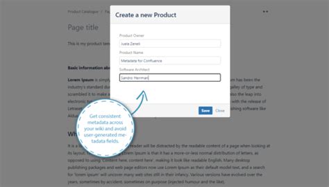 Metadata For Confluence Atlassian Marketplace