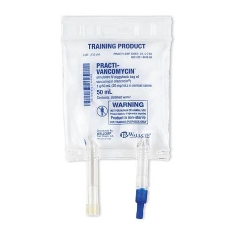 Practi Vancomycine 50ml Sac De Solution Iv ×1 1024784 Wallcur