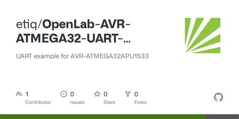 GitHub Etiq OpenLab AVR ATMEGA UART Examples UART Example For AVR ATMEGA APU