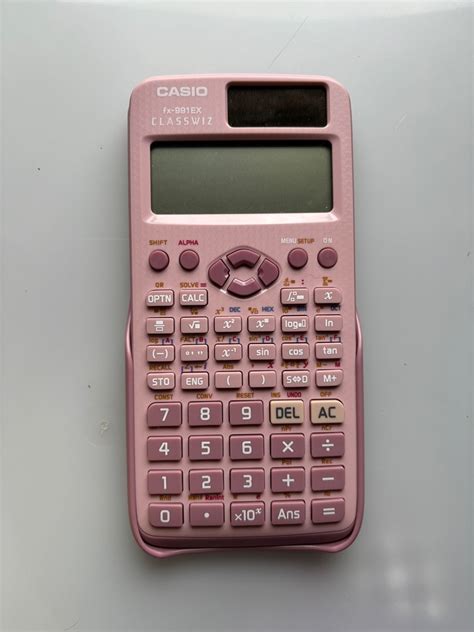 Casio Classwiz Fx 991ex Pink Calculator Hobbies And Toys Stationery And Craft Stationery And School