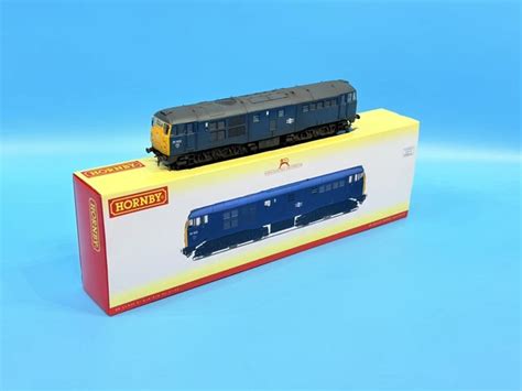 Hornby Oo Gauge R3746 Class 31 102 Br Blue Loco Dcc Sound And Weathered