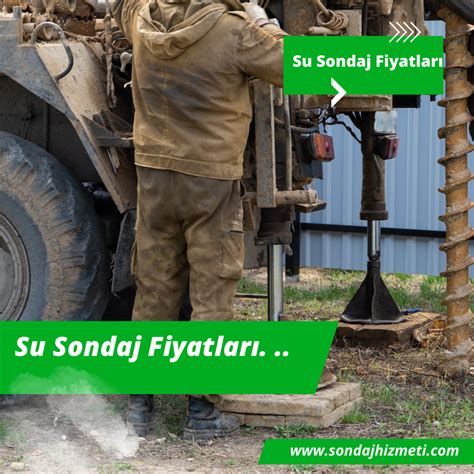 Su Sondaj Fiyatları Su Sondajı Sondaj Hizmeti 40 Yıllık Tecrübe