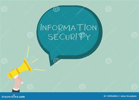 Word Writing Text Information Security Business Concept For Infosec