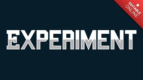 Experiment Grey Font Text Effect Generator Experiment Grey Font Text Effect Generator
