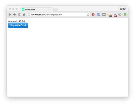 how to integrate stripe payments in a rails application charges
