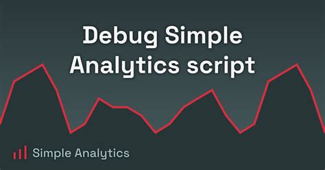 Debug Simple Analytics Script