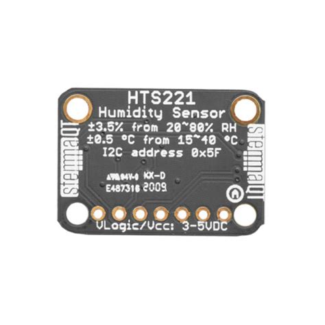 Adafruit Hts221 Temperature And Humidity Sensor Qwiic Micro Robotics