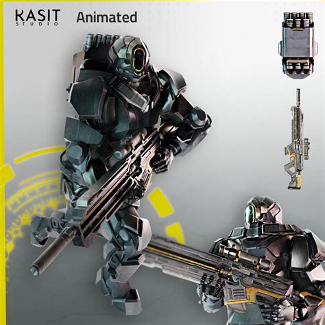 Robots Characters Models BlenderKit