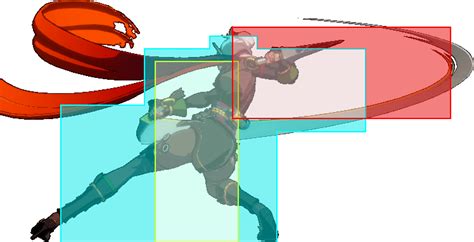File DNFD Kunoichi 5B Hitbox Png Dustloop Wiki