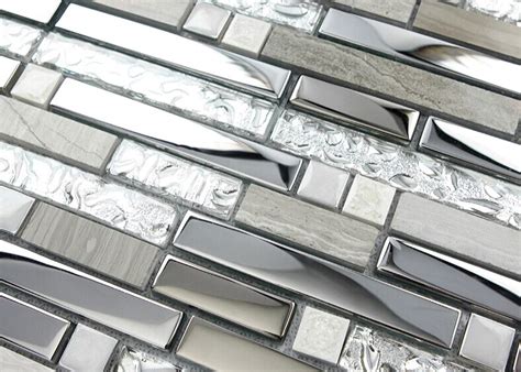 Exciting Kitchen Backsplash Trends To Inspire You Metallic Backsplash Tile