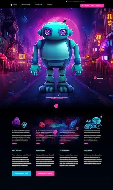 Premium Ai Image Website Of Social Robots Presenting An Interact Ai