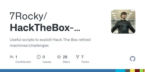 github 7rocky hackthebox scripts useful scripts to exploit hack the