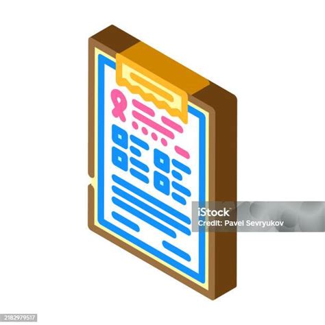 치료 계획 암 아이소 메트릭 아이콘 벡터 일러스트 레이 션 3차원 형태에 대한 스톡 벡터 아트 및 기타 이미지 3차원 형태