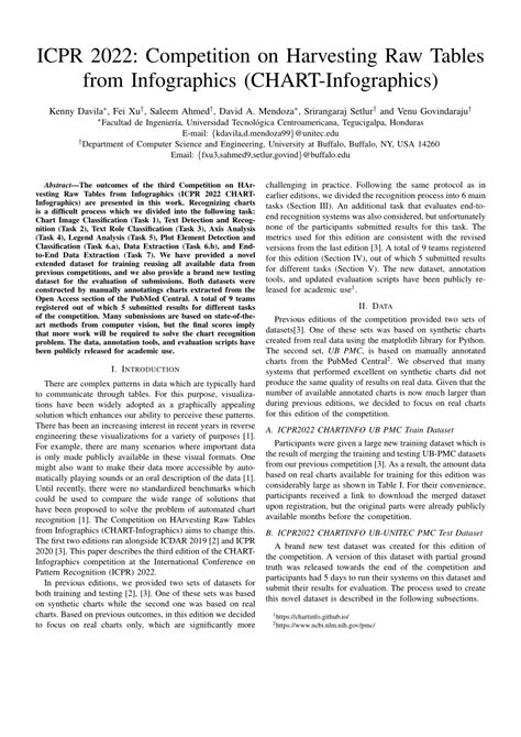 Pdf Icpr 2022 Challenge On Harvesting Raw Tables From Infographics