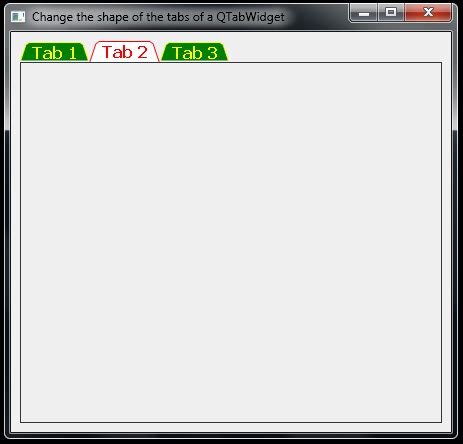 Python Confining Background Color To Triangular Tab On QTabBar Stack Overflow