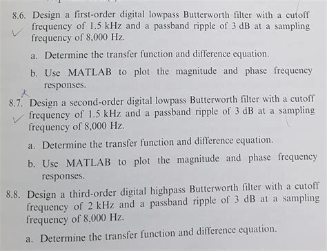 3 The Normalized Lowpass Filter With A Cutoff
