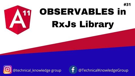 Angular Observables In RxJs Library In Angular Tutorial YouTube