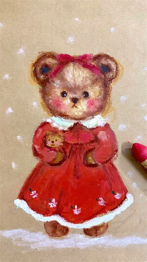 Ruha 오일파스텔 달디단 밤양갱💕 쥐는 처음 그려보네요🤣 오일파스텔 오일파스텔드로잉 오일파스텔화 오일파스텔일러스트 오일파스텔그림 오일파스텔클래스