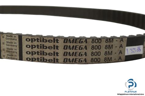 Optibelt Omega 800 8m A Timing Belt Industrial Spare Parts Platinum