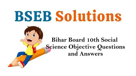 Bihar Board Class 10th Social Science Objective Questions And Answers Key Pdf Download In Hindi